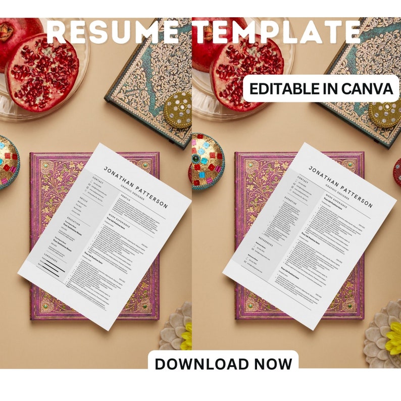 Graphics Designer Resume Template | ATS Friendly Resume Templates ...