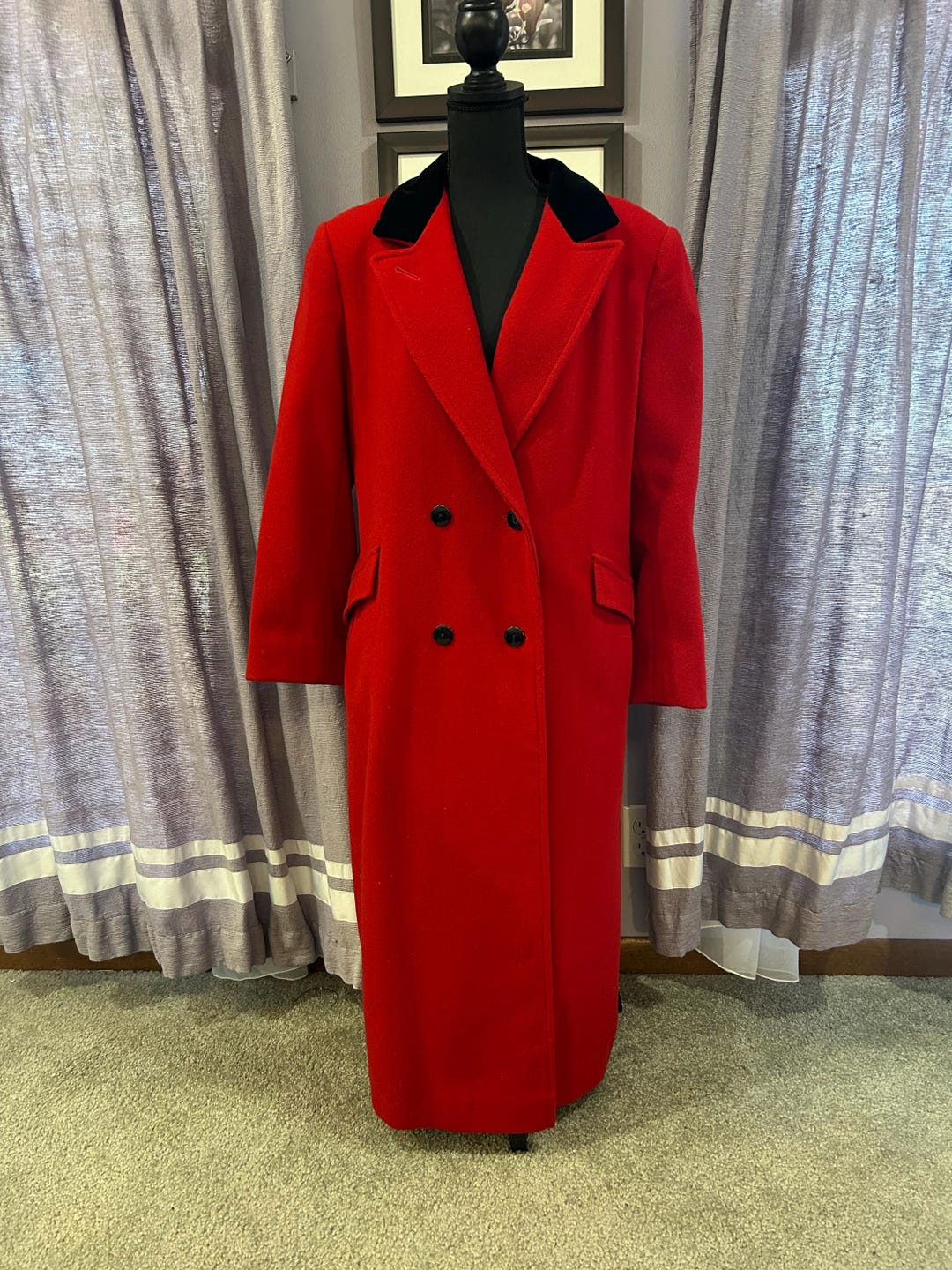 Vintage Charles Klein Wool Coat - Etsy