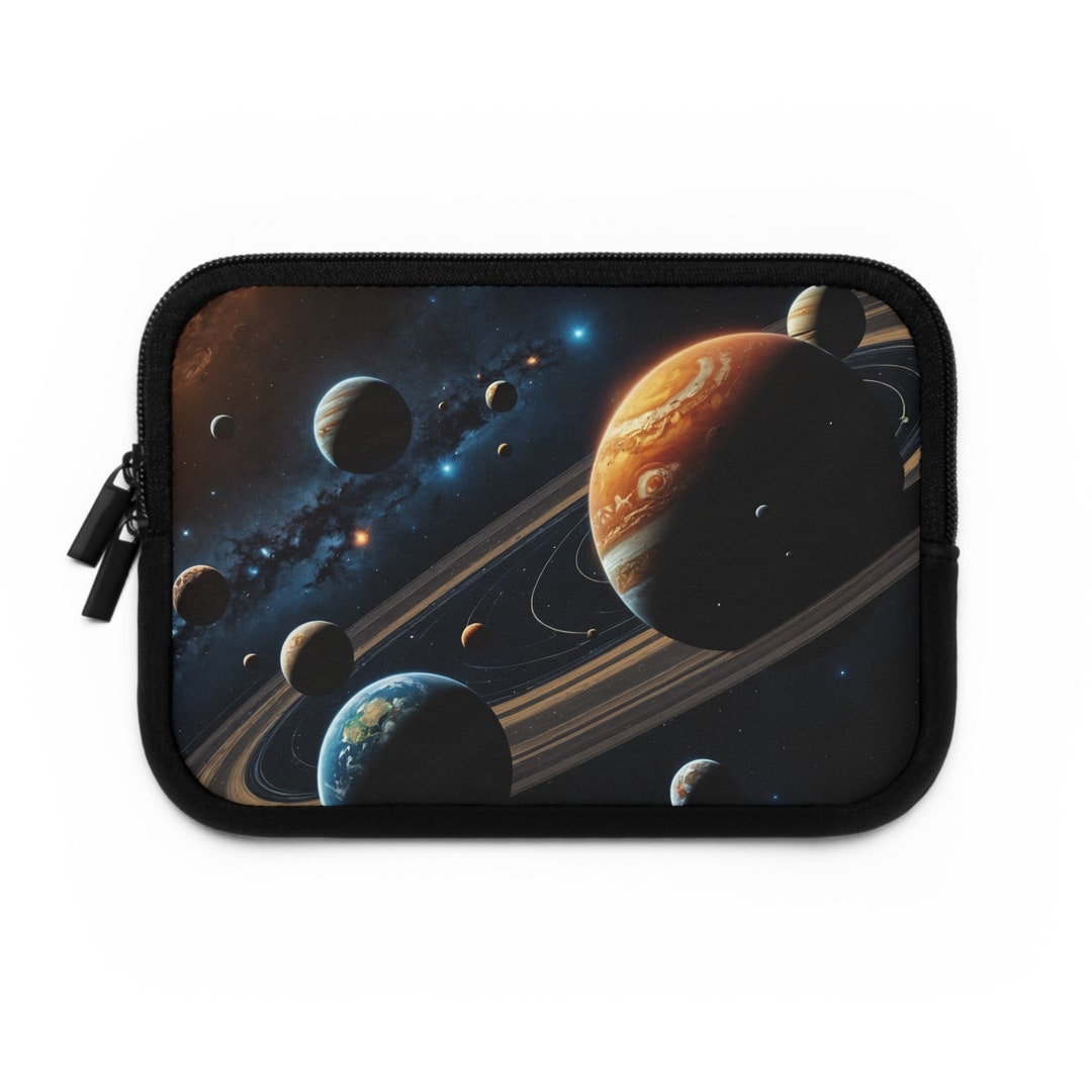 Astro Laptop Sleeve Solar System Design Cosmic Laptop Case Galaxy ...