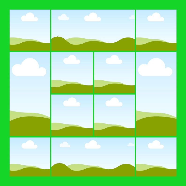 Photo Collage Presentation Canva Frames - Etsy