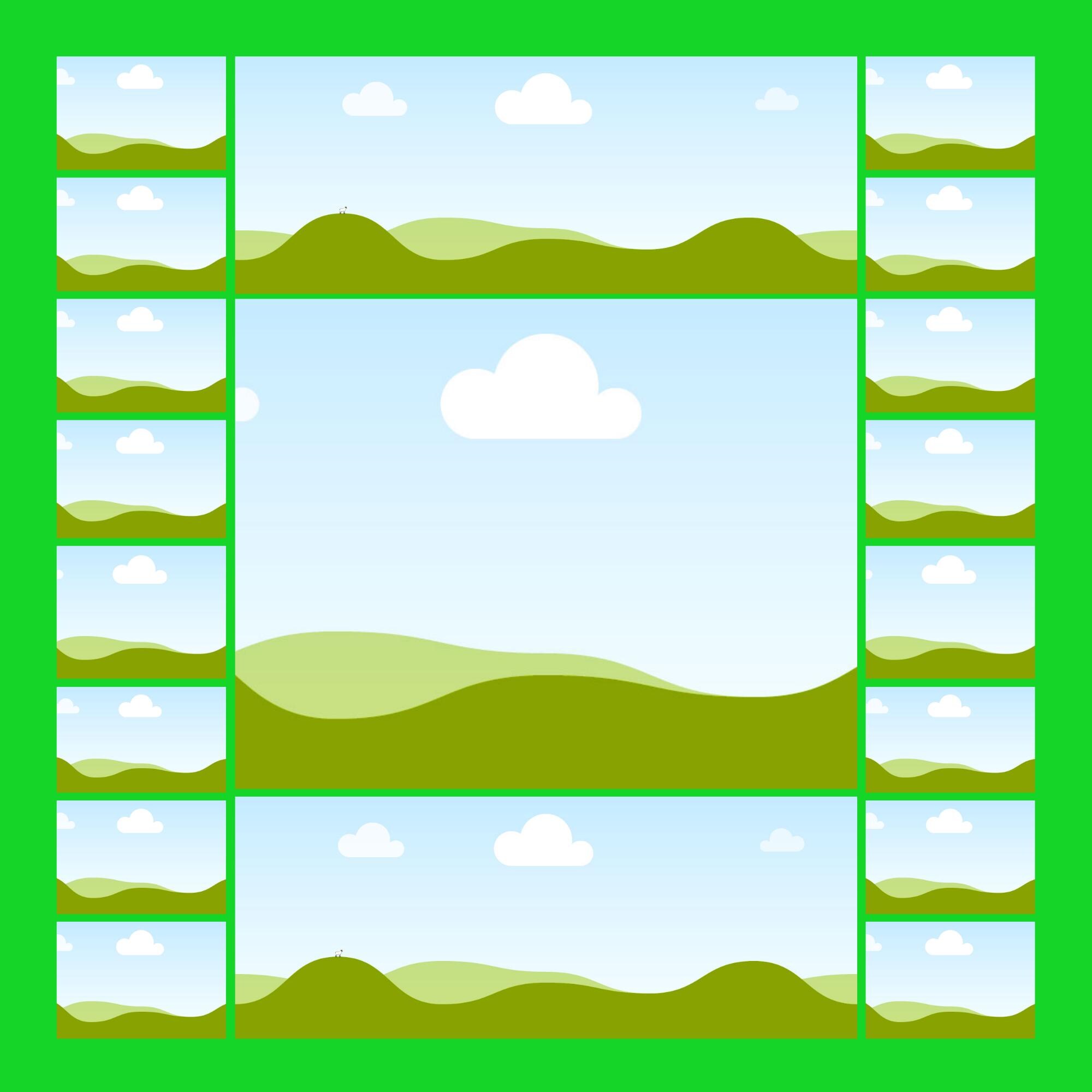 Photo Collage Presentation Canva Frames - Etsy