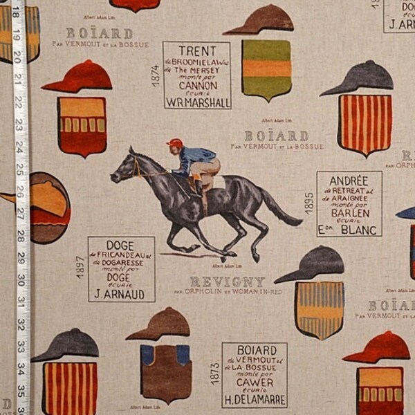 Equestrian Fabric - Etsy