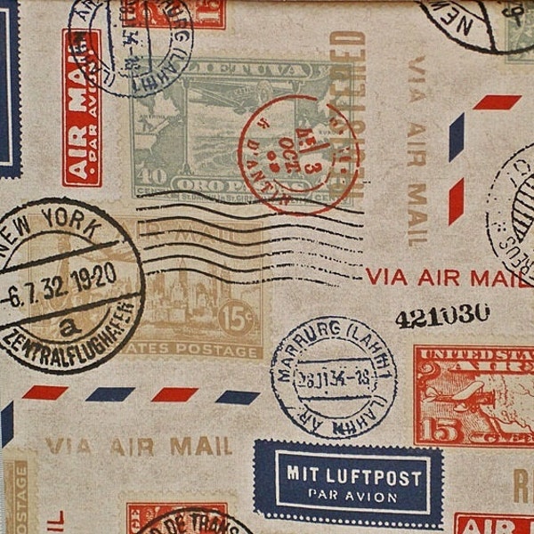 Travel Themed Fabric - Etsy