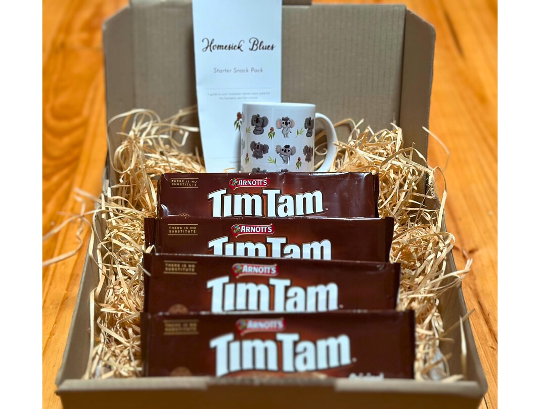 Australian Care Package Tim Tam Box Including Fun Instructions for Tim ...