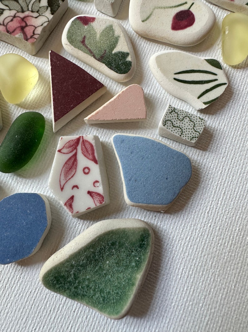 Denise Ward Creates - Sea/ocean Shadow Boxes, Real Sea Glass, Genuine ...