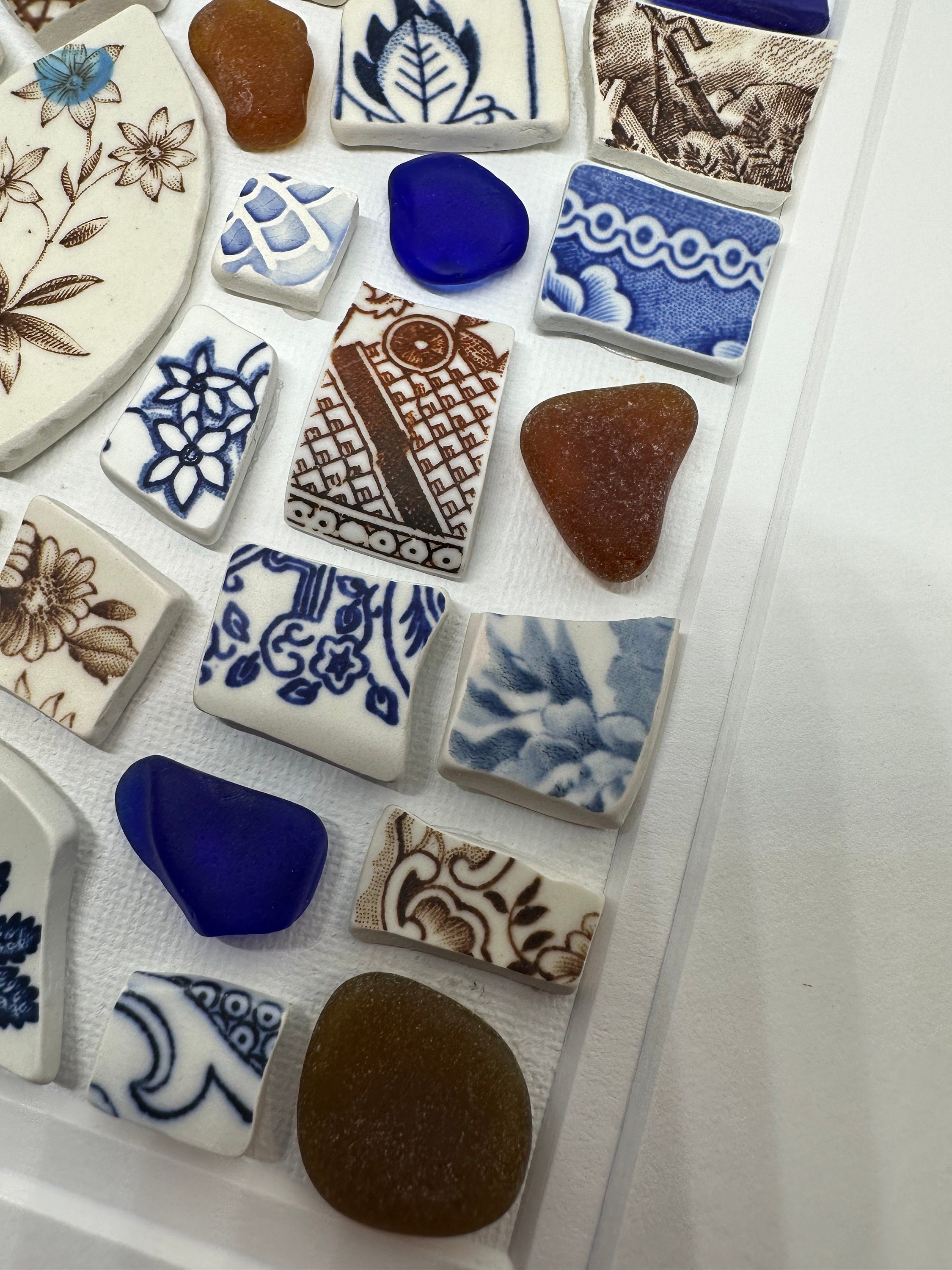 Denise Ward Creates - Sea/ocean Shadow Boxes, Mixed Media & Mosaics - Etsy