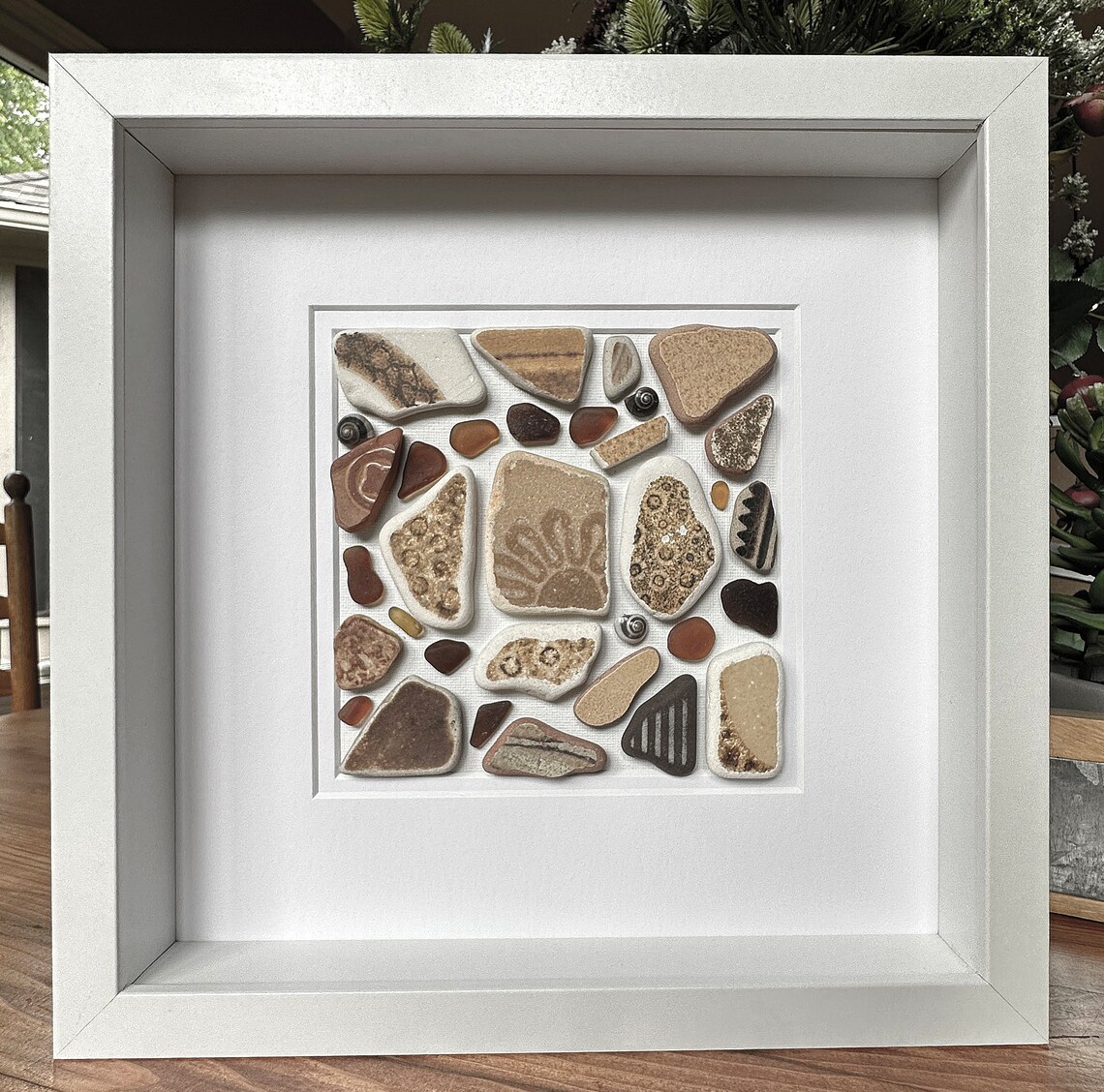 Denise Ward Creates - Sea/ocean Shadow Boxes, Sea Glass Art, Sea ...