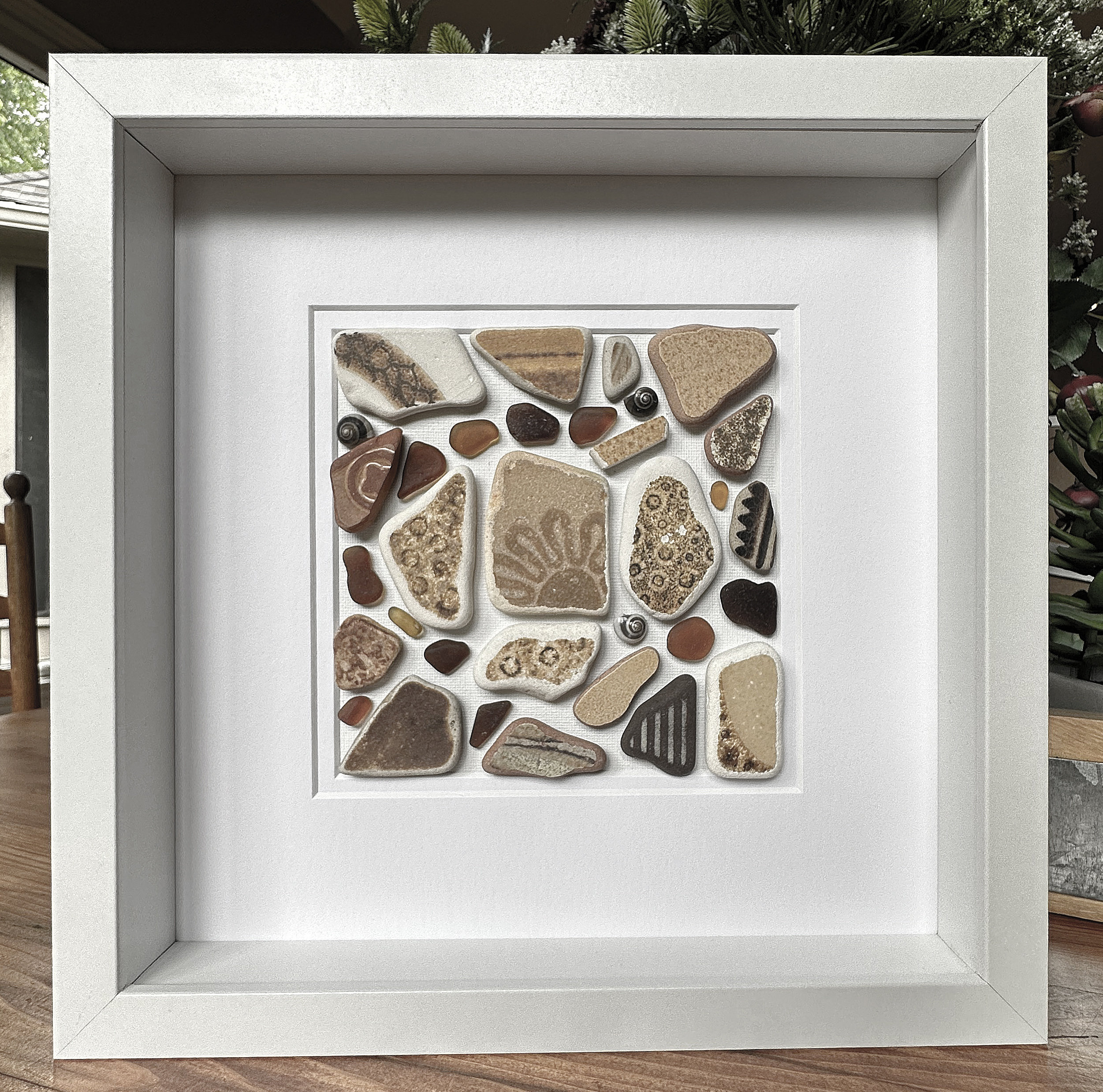 Denise Ward Creates - Sea/ocean Shadow Boxes, Sea Glass Art, Sea ...