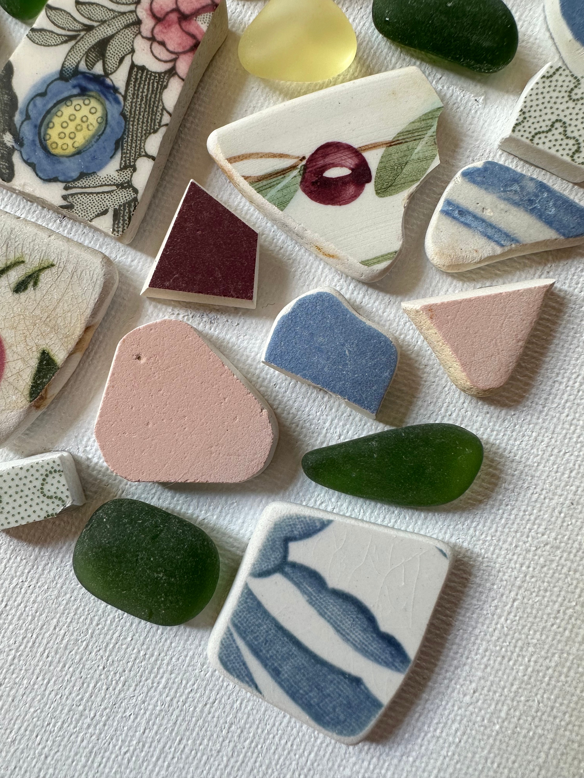 Denise Ward Creates - Sea/ocean Shadow Boxes, Real Sea Glass, Genuine ...
