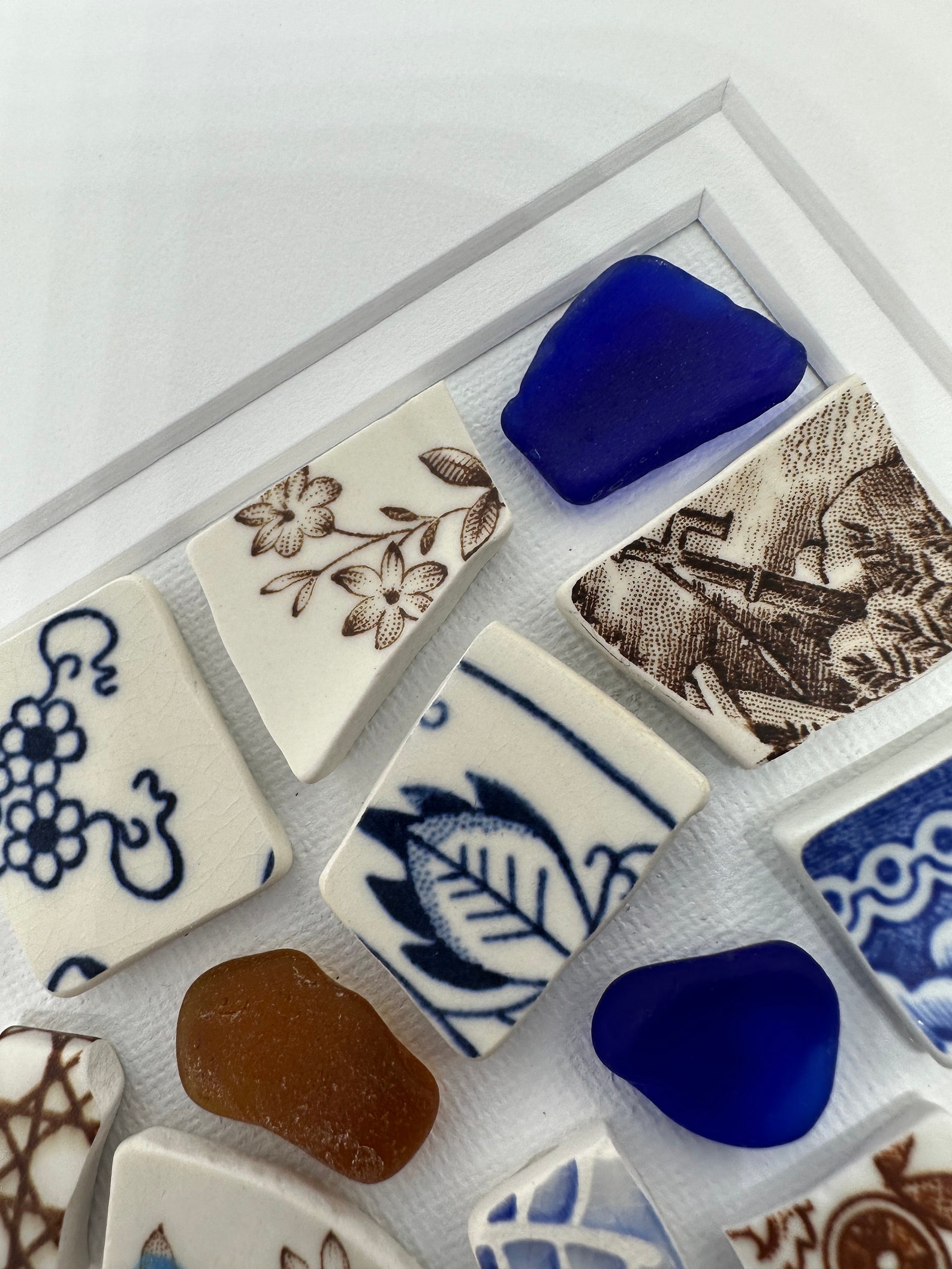 Denise Ward Creates - Sea/ocean Shadow Boxes, Mixed Media & Mosaics - Etsy