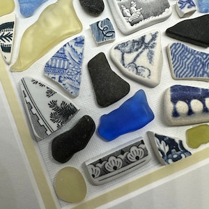 Denise Ward Creates - Sea/ocean Shadow Boxes, Real Sea Glass, Sea ...