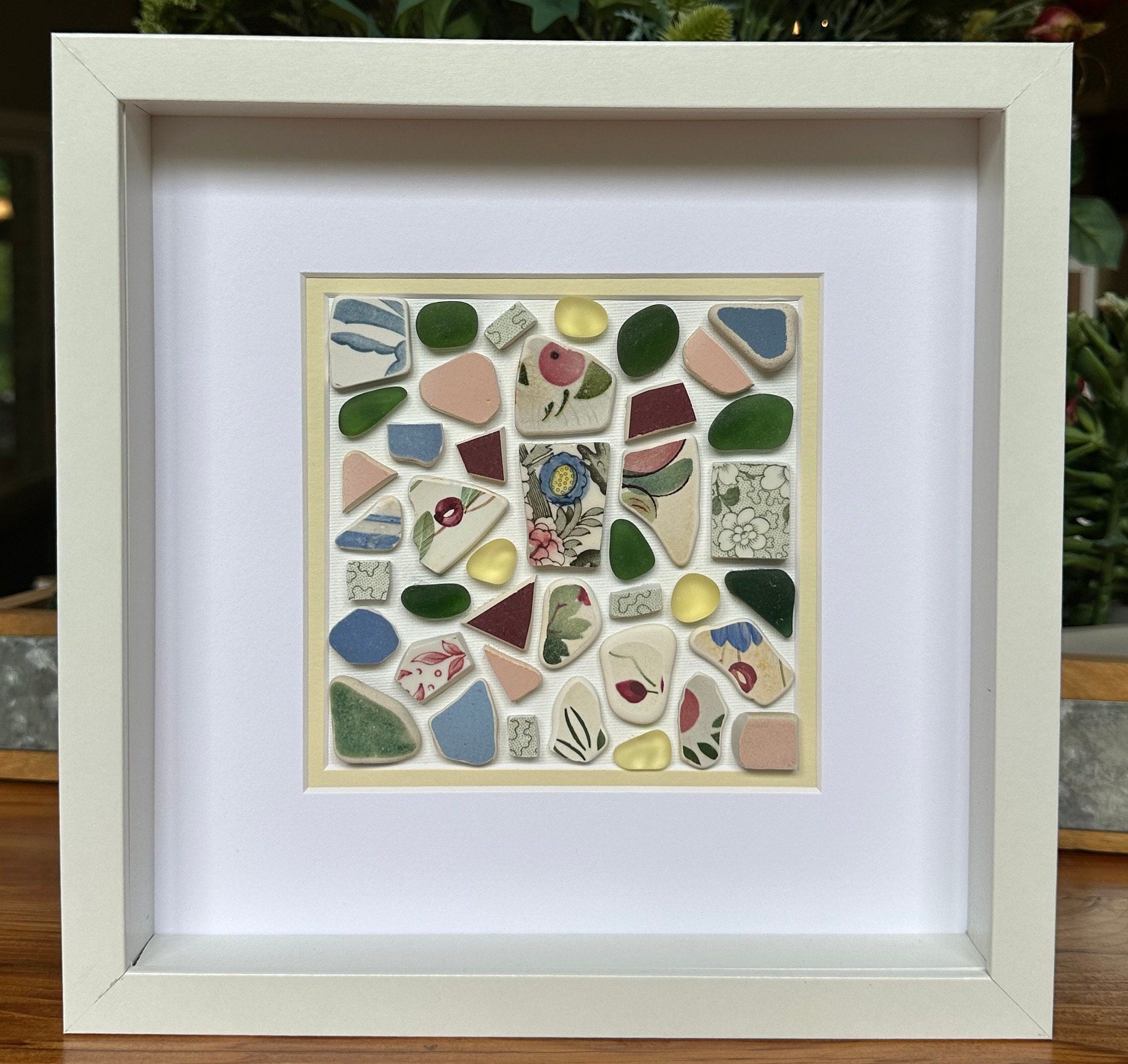 Denise Ward Creates - Sea/ocean Shadow Boxes, Real Sea Glass, Genuine ...
