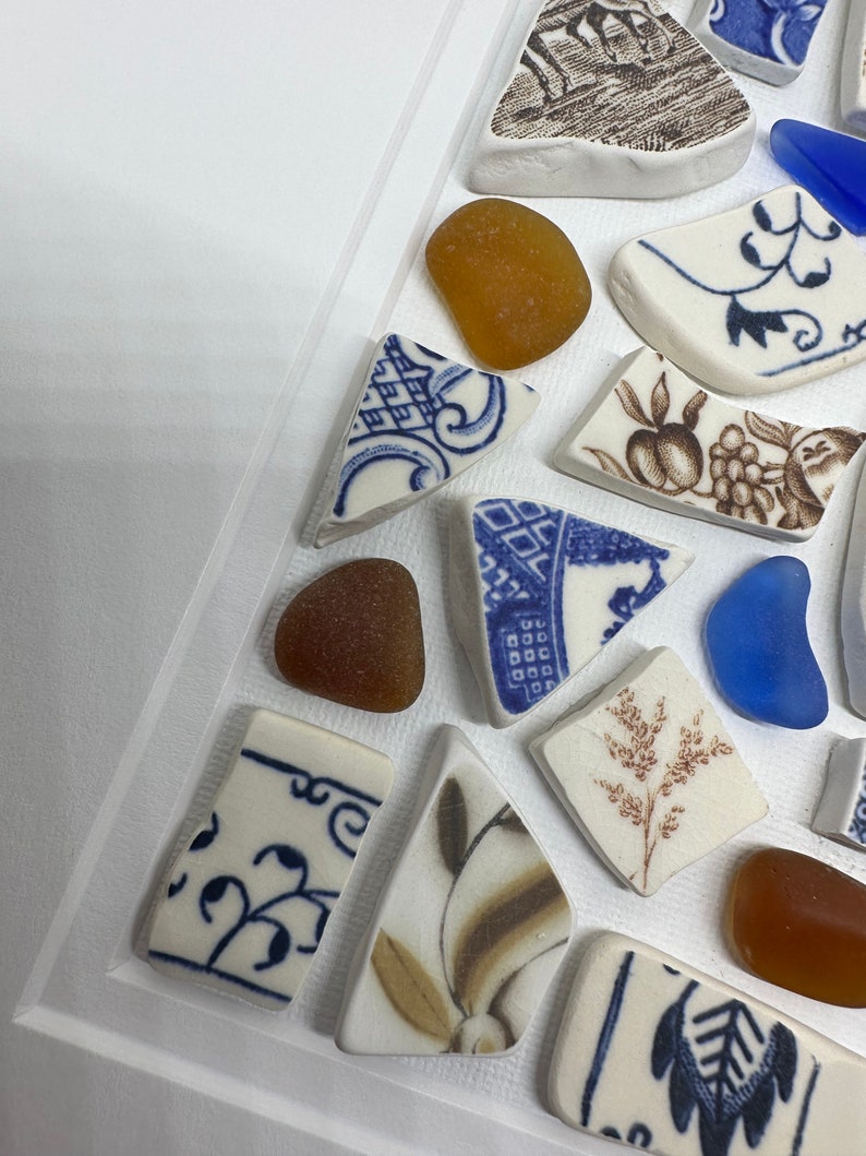 Denise Ward Creates - Sea/ocean Shadow Boxes, Mixed Media & Mosaics - Etsy