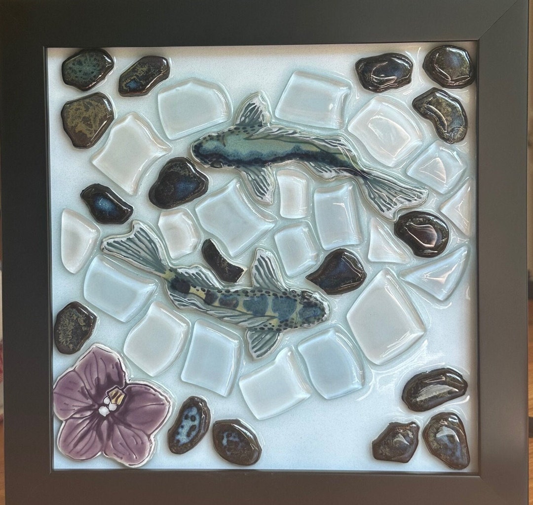 Denise Ward Creates - Sea/ocean Art, Mosaic Art, Fish Art, Resin Art - Etsy