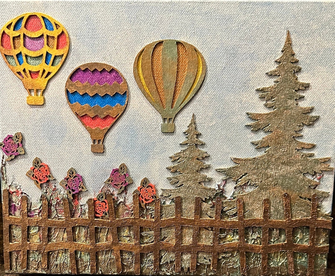 Denise Ward Creates - Air Balloon Festival - Outdoor Air Balloons - Etsy