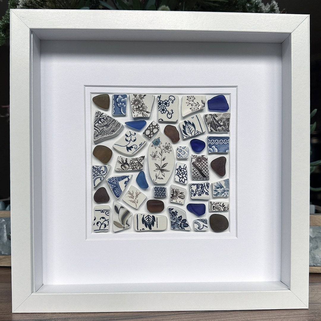 Denise Ward Creates Sea/ocean Shadow Boxes, Mixed Media & Mosaics - Etsy
