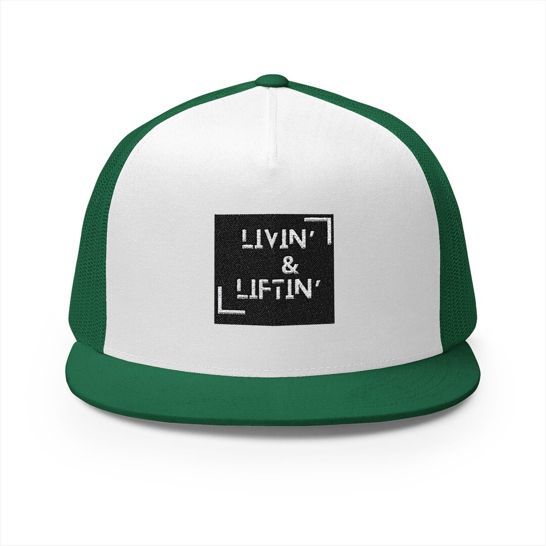 5 Panel Trucker Cap (embroidery) - Etsy