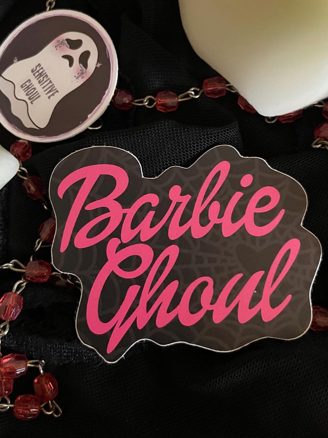 Barbie Ghoul Matte Sticker - Etsy