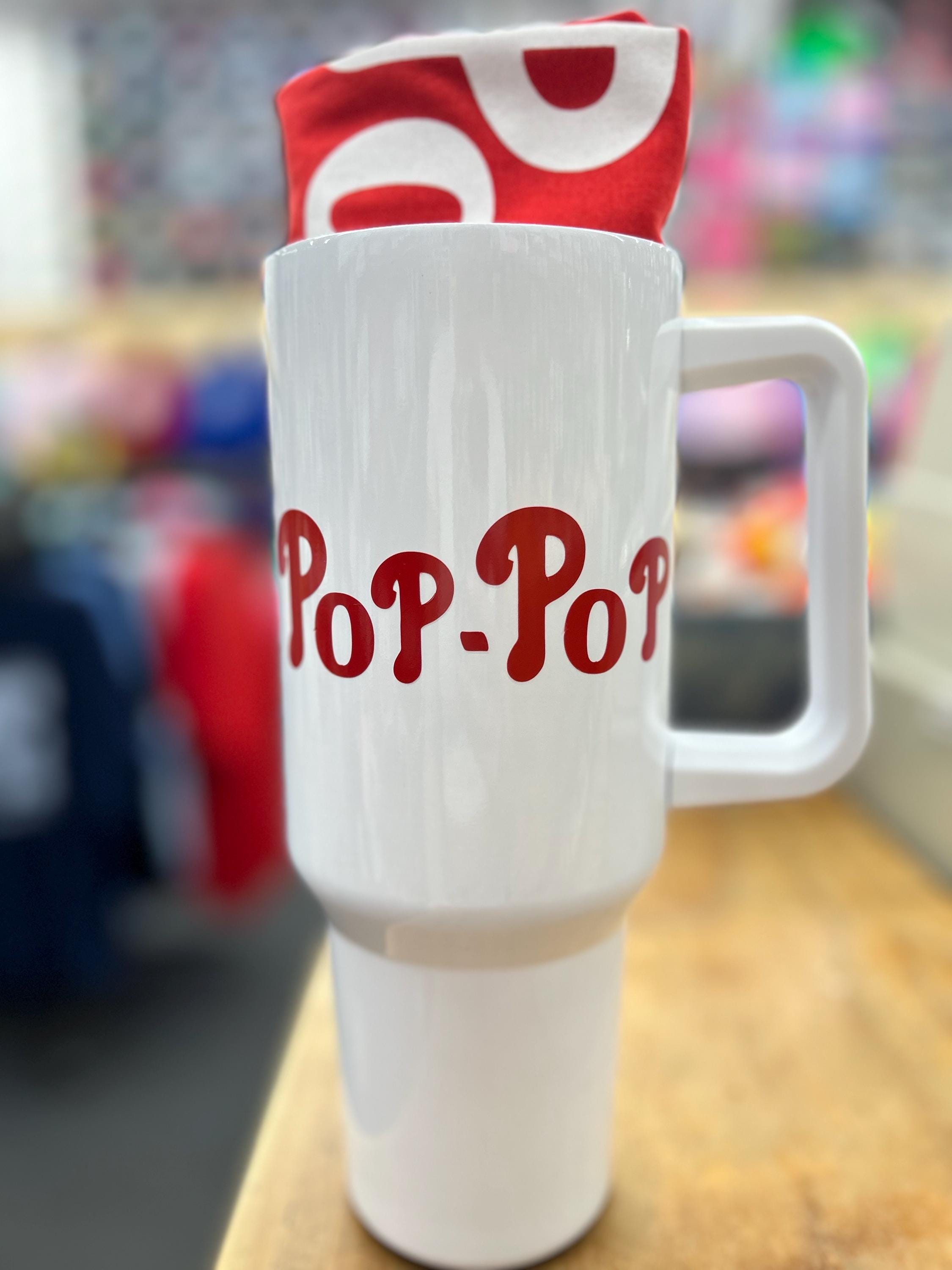 Phillies Pop Pop Tumbler and Tshirt Set - Etsy