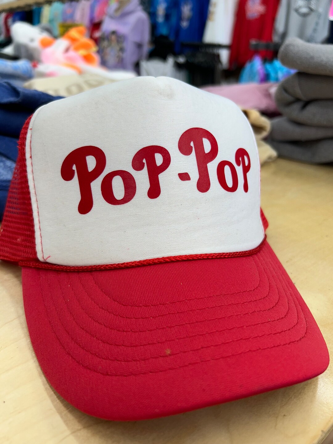 Phillies Pop Pop Hat - Etsy