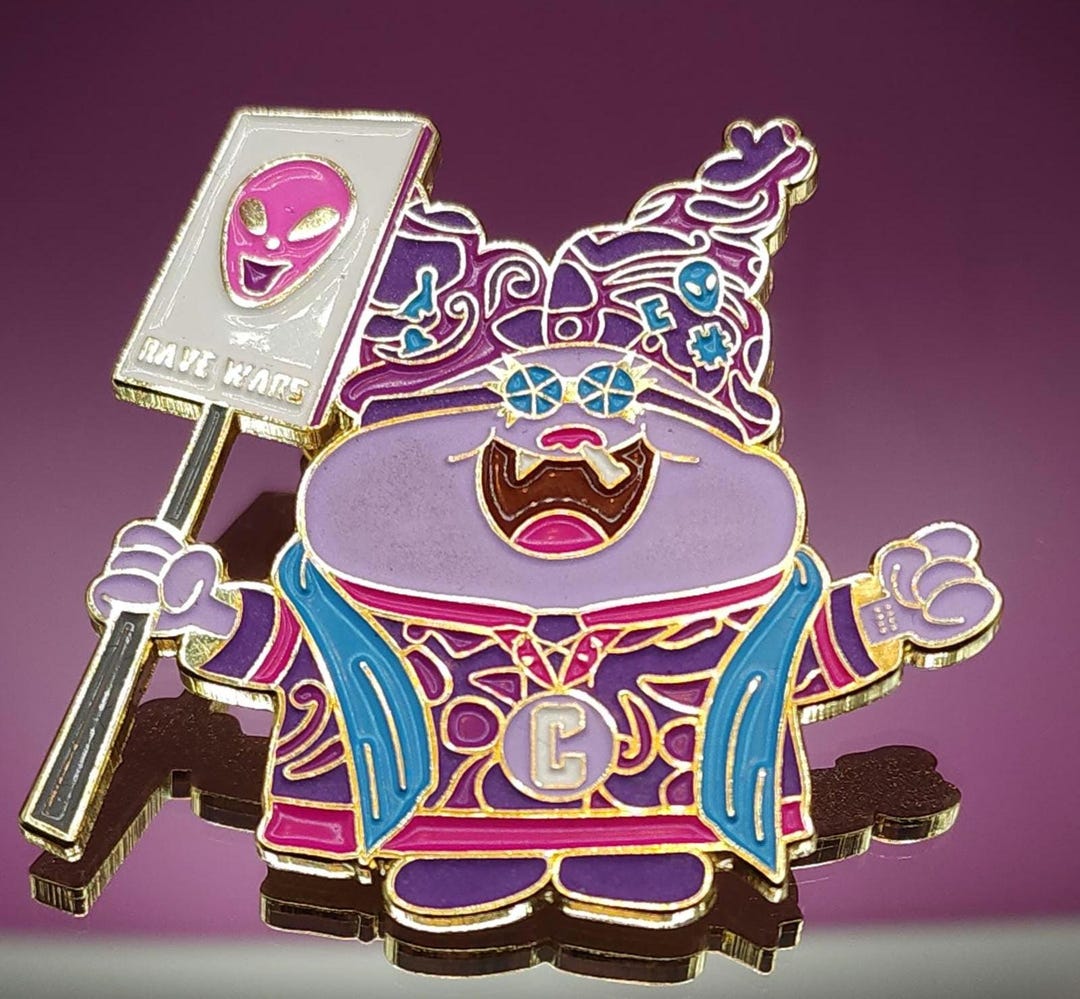 Chowder Cartoon Festival Hat Pin - Etsy