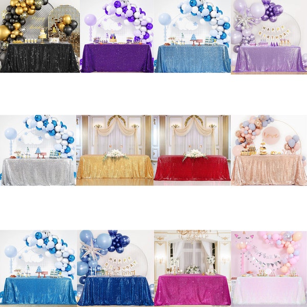 Sequin Table Cloth - Etsy