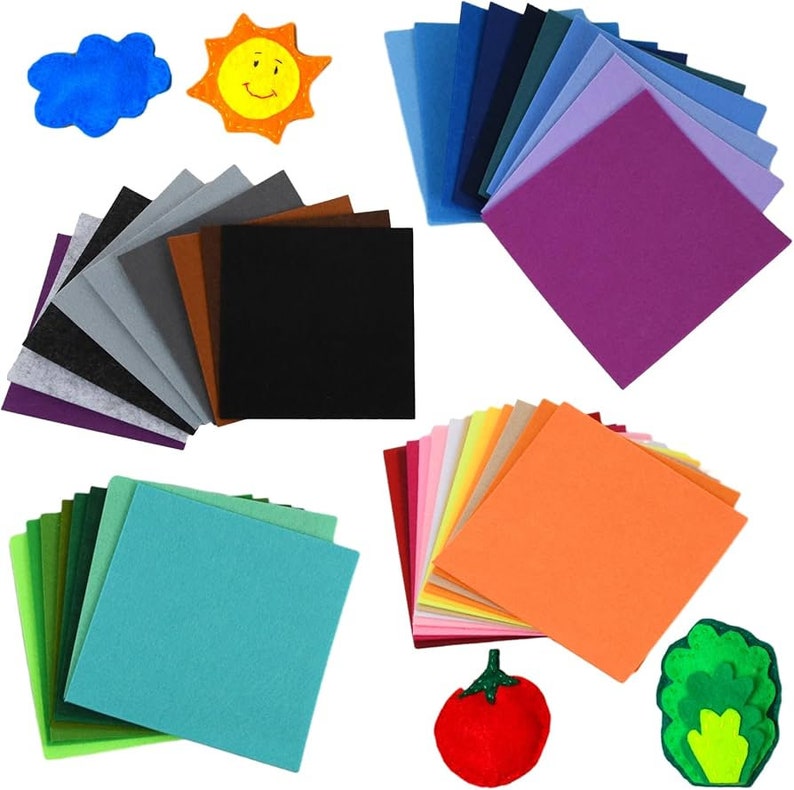 GOLD - Craft Felt by Yard 72" Wide Acrylic Felt - Soft and Durable ...