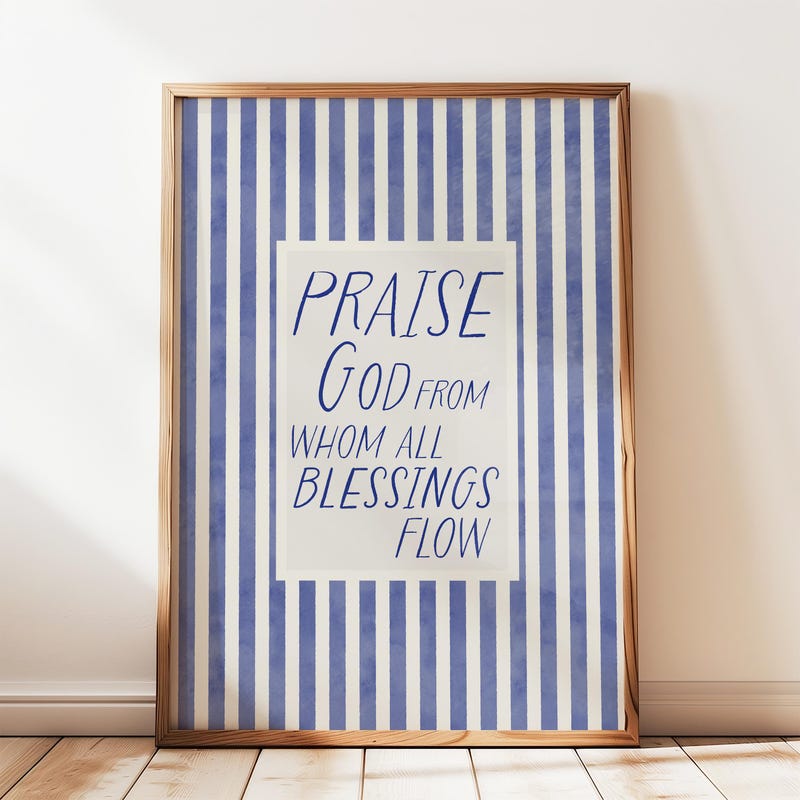 Doxology Print - Etsy