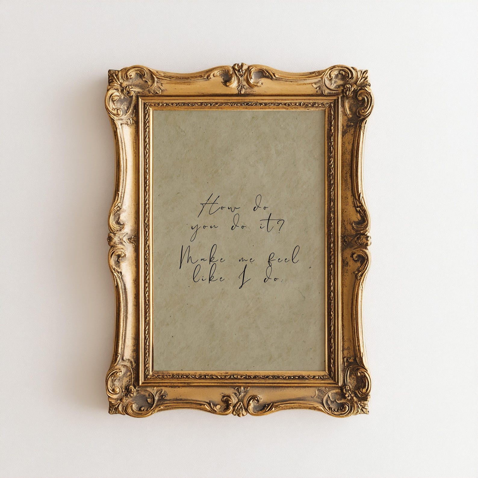 How Do You Do It Quote Print, Inspiring Words, Minimalist Handwriting ...