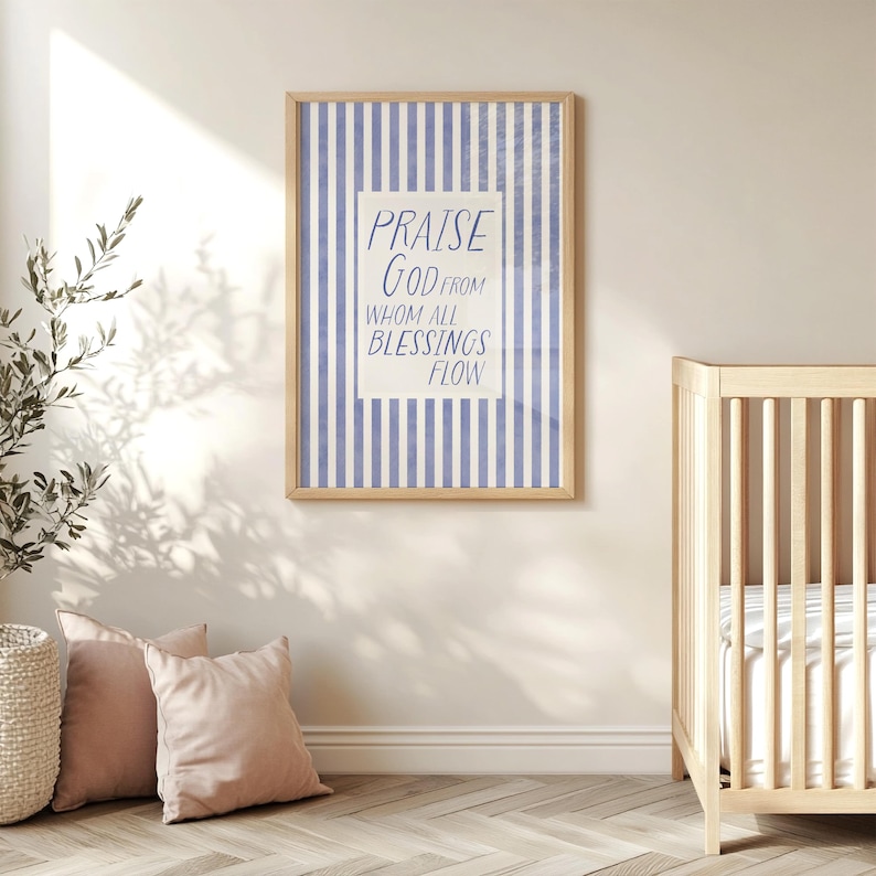 Praise God From Whom All Blessings Flow Printable, Doxology Christian ...