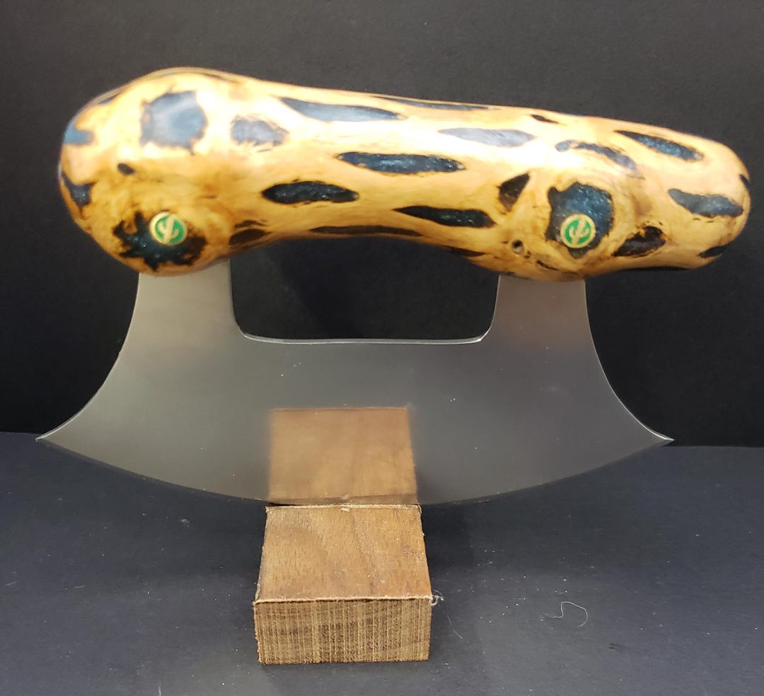 Ulu Knife Cholla Wood Handle Blemish Sale - Etsy
