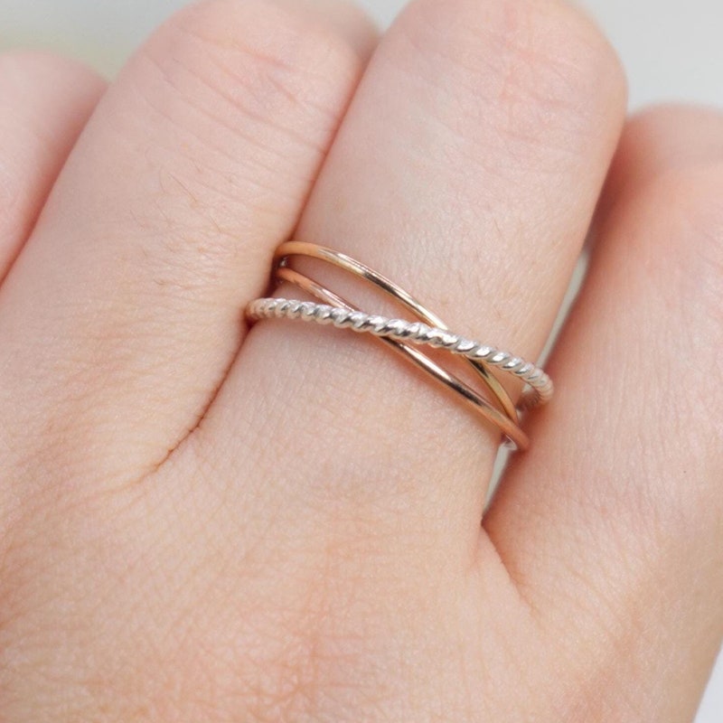 Interlocking Rings - Etsy