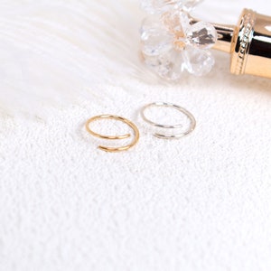 14k Gold Filled Dainty Toe Ring-tiny Toe Ring-delicate Toe Ring-thin ...