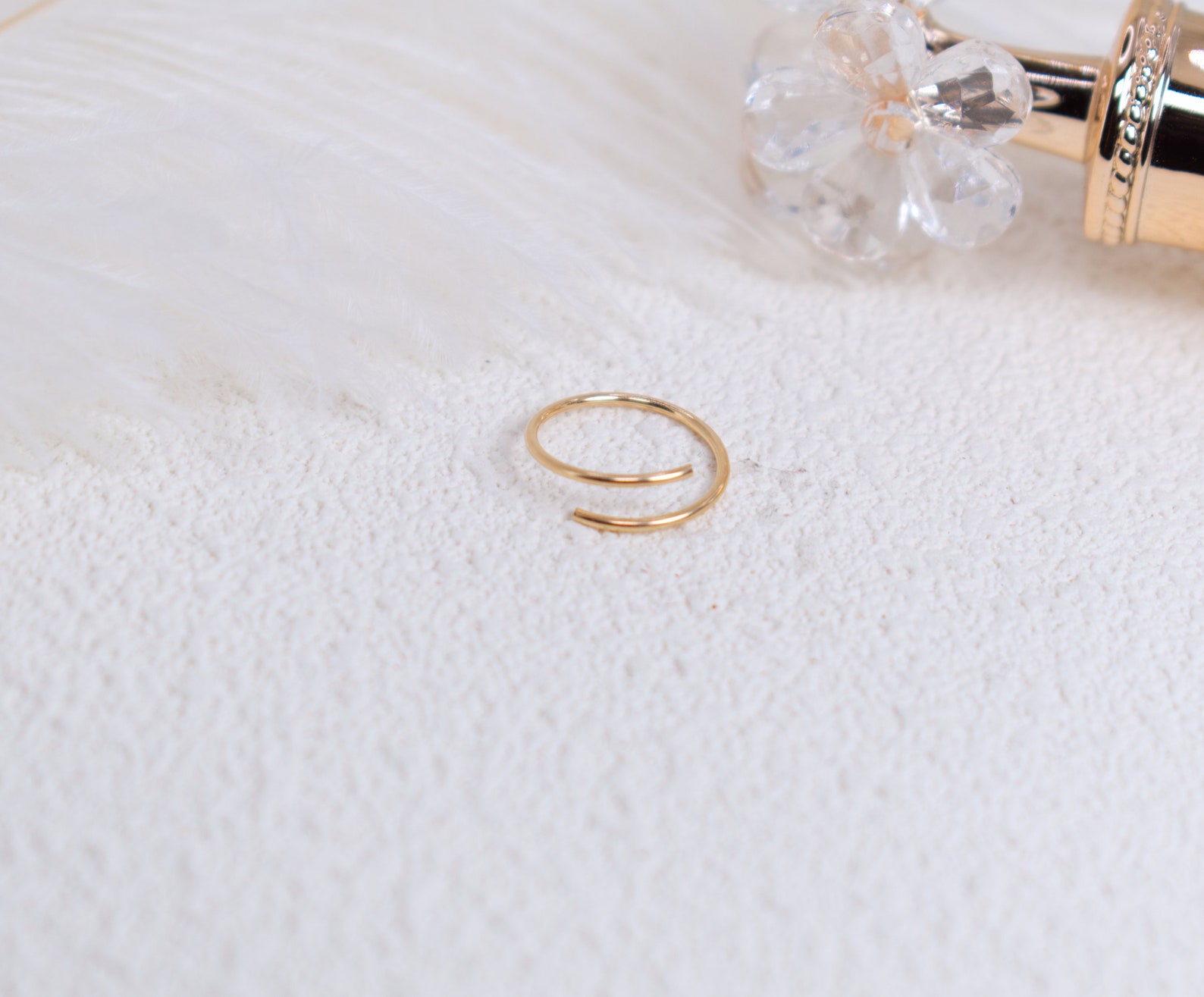 14k Gold Filled Dainty Toe Ring-tiny Toe Ring-delicate Toe Ring-thin ...