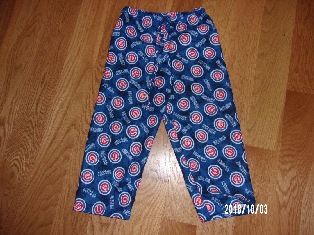 Chicago Cubs Flannel Pants With Matching Gift Bag - Etsy