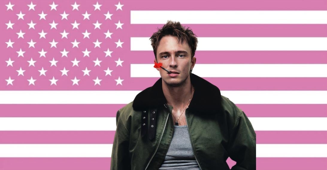 Drew Starkey Pink Flag - Etsy