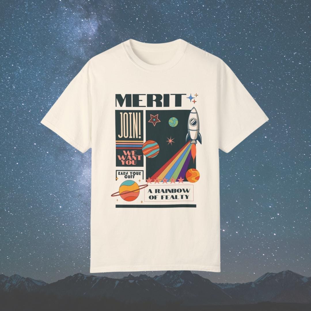 The Blighted Stars MERIT Tee - Etsy
