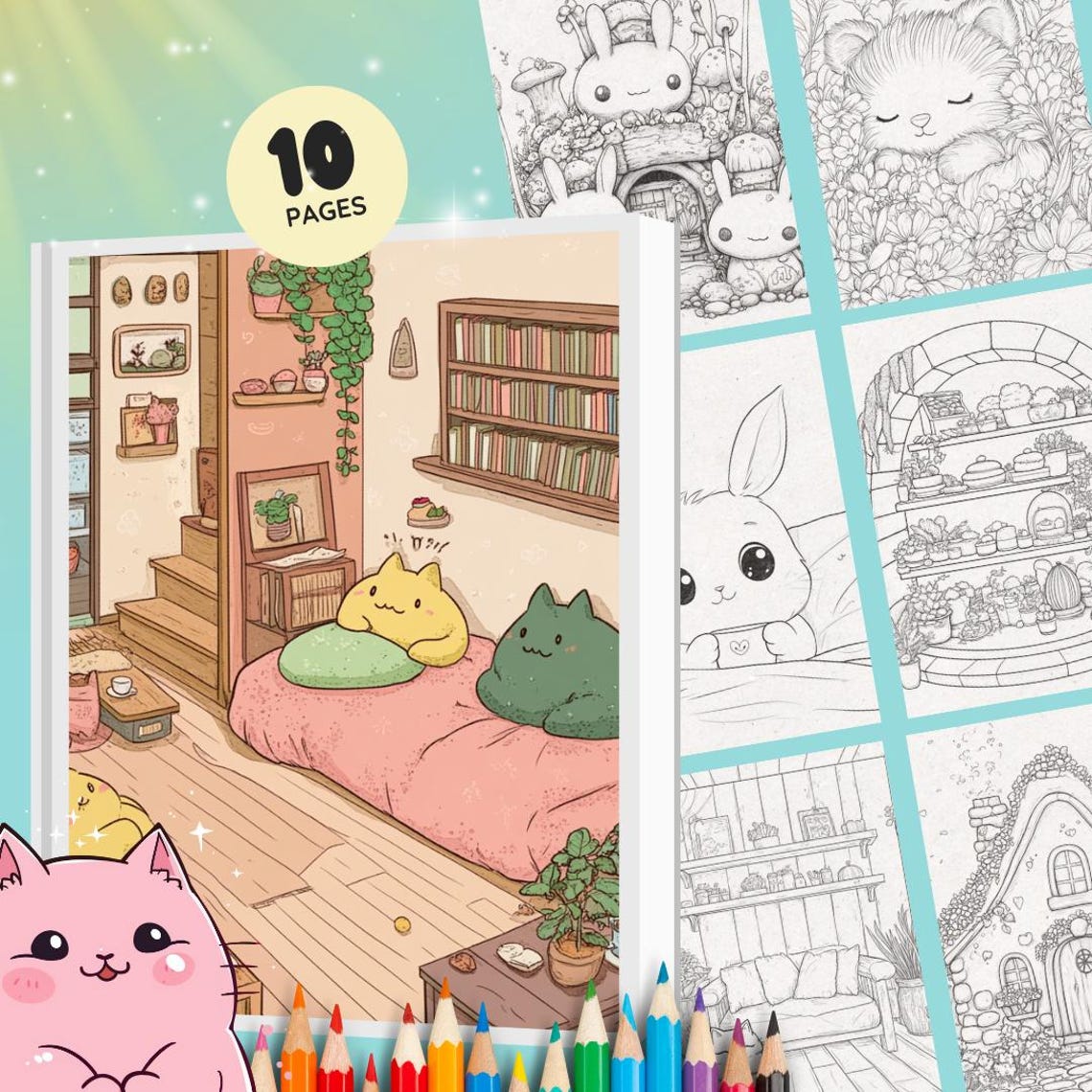 COZY Coloring: Relaxing Coloring, Cute Coloring, Cozy Coloring ...