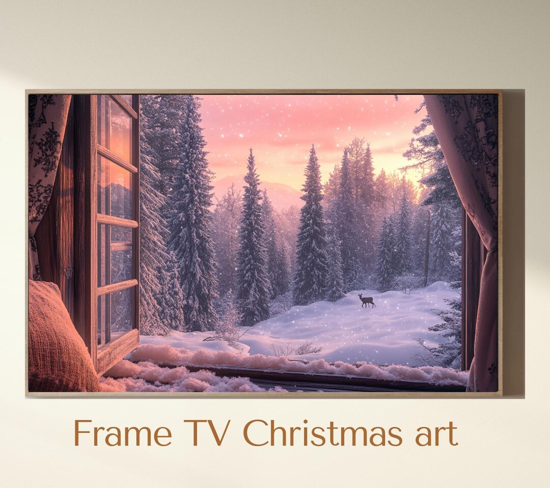 Christmas Samsung Frame TV Art : 4k Samsung Frame Tv Art, Ambient Mode ...