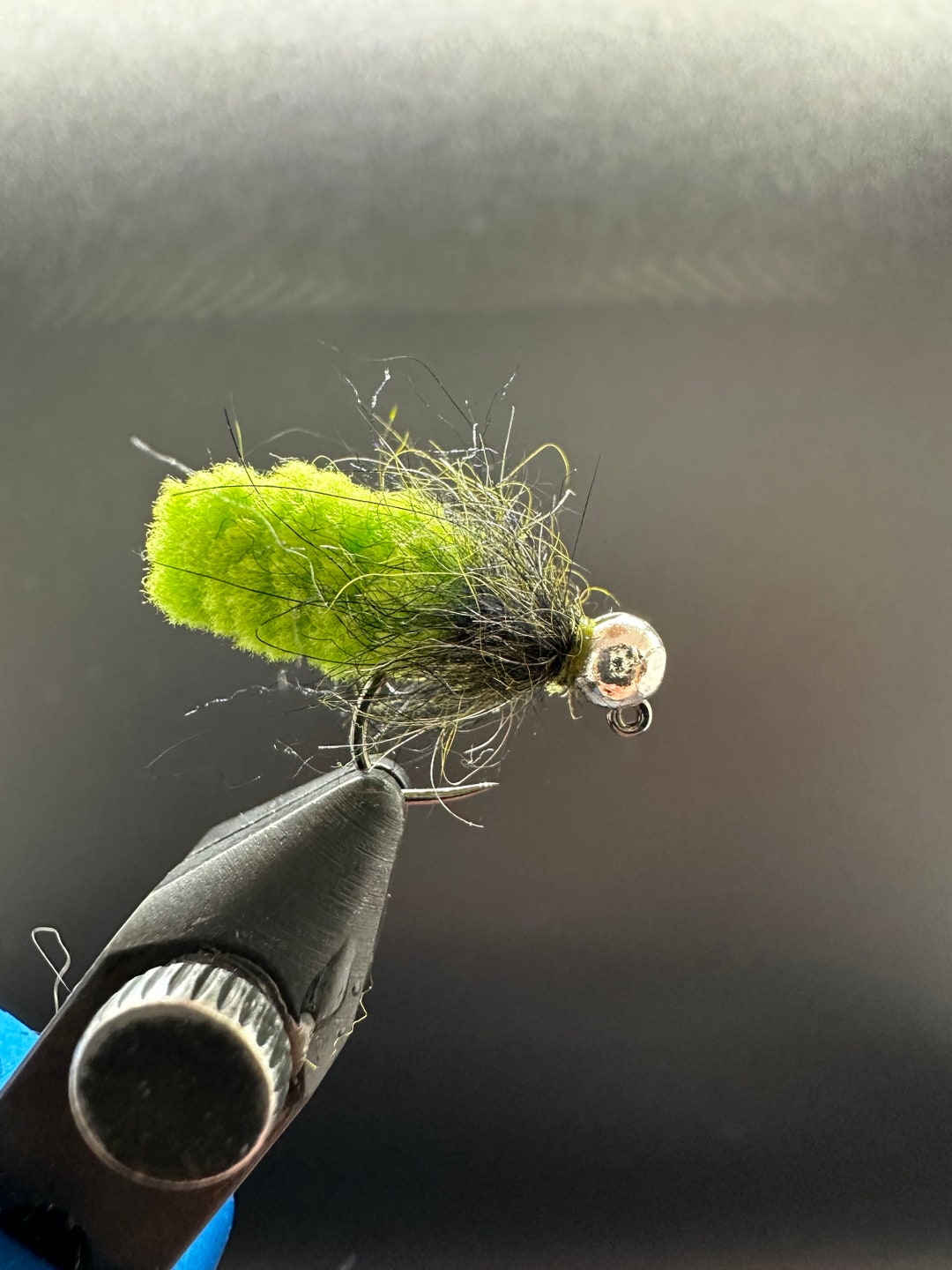Green Mop Fly Nymph Tungsten Fly Fishing Flies Trout - Etsy