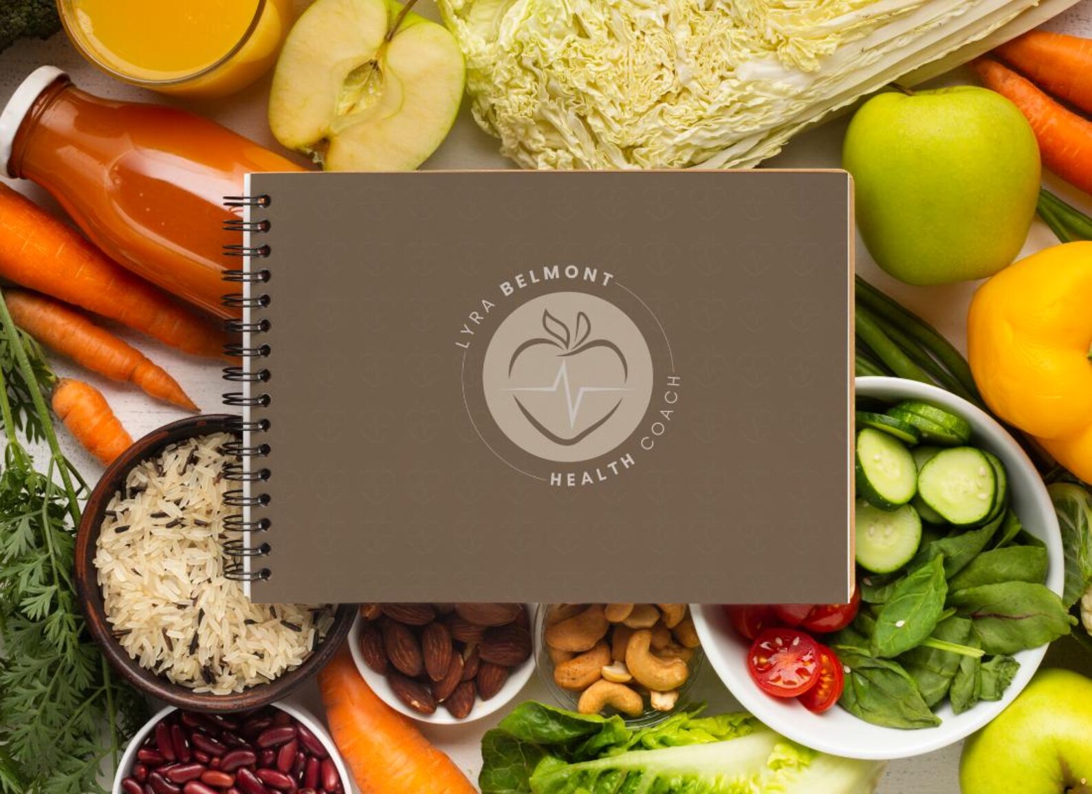Health Coach Branding Kit: Custom Logo & Wellness Icons (digital) - Etsy