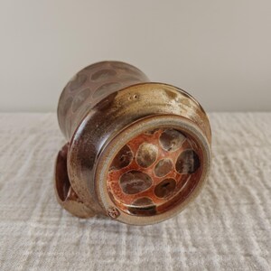 Handmade Mug, Ceramic Stoneware Coffee Mug With Shino Glaze in Orange ...