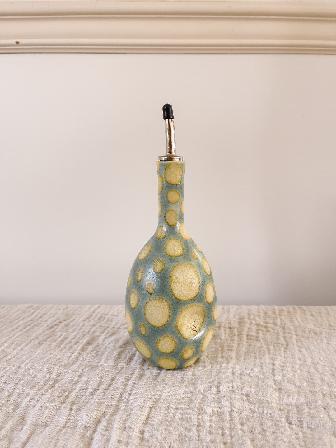 Handmade Oil Bottle, Ready to Ship Handcrafted Cruet - Vintage-inspired ...