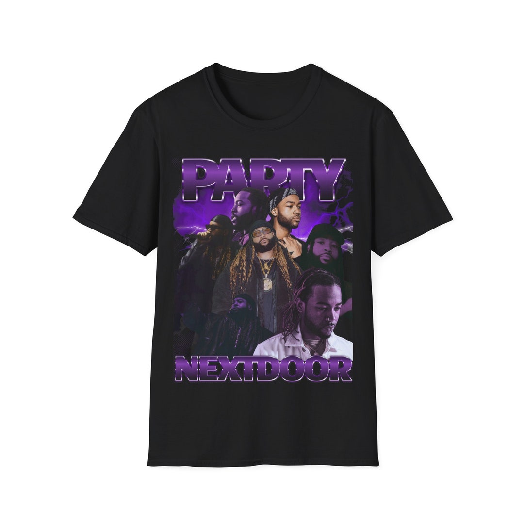 PARTYNEXTDOOR Tour Dates Vintage T-shirt, PND 4, Sorry I'm Outside Tour ...