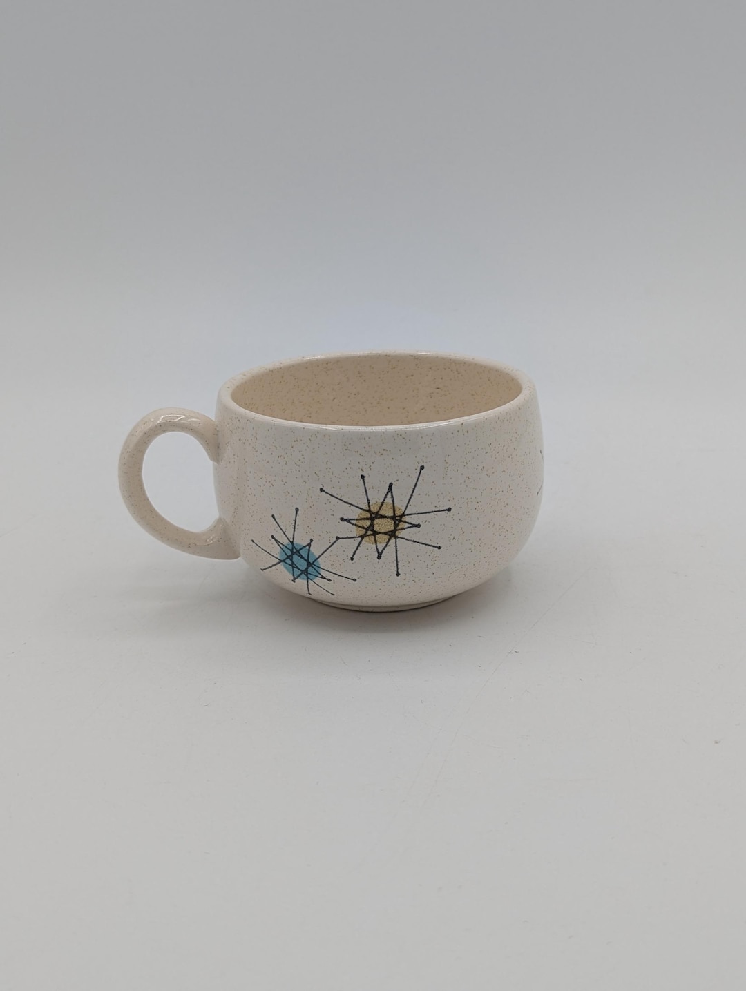 Franciscan Starburst MCM Single Flat Cup - Etsy