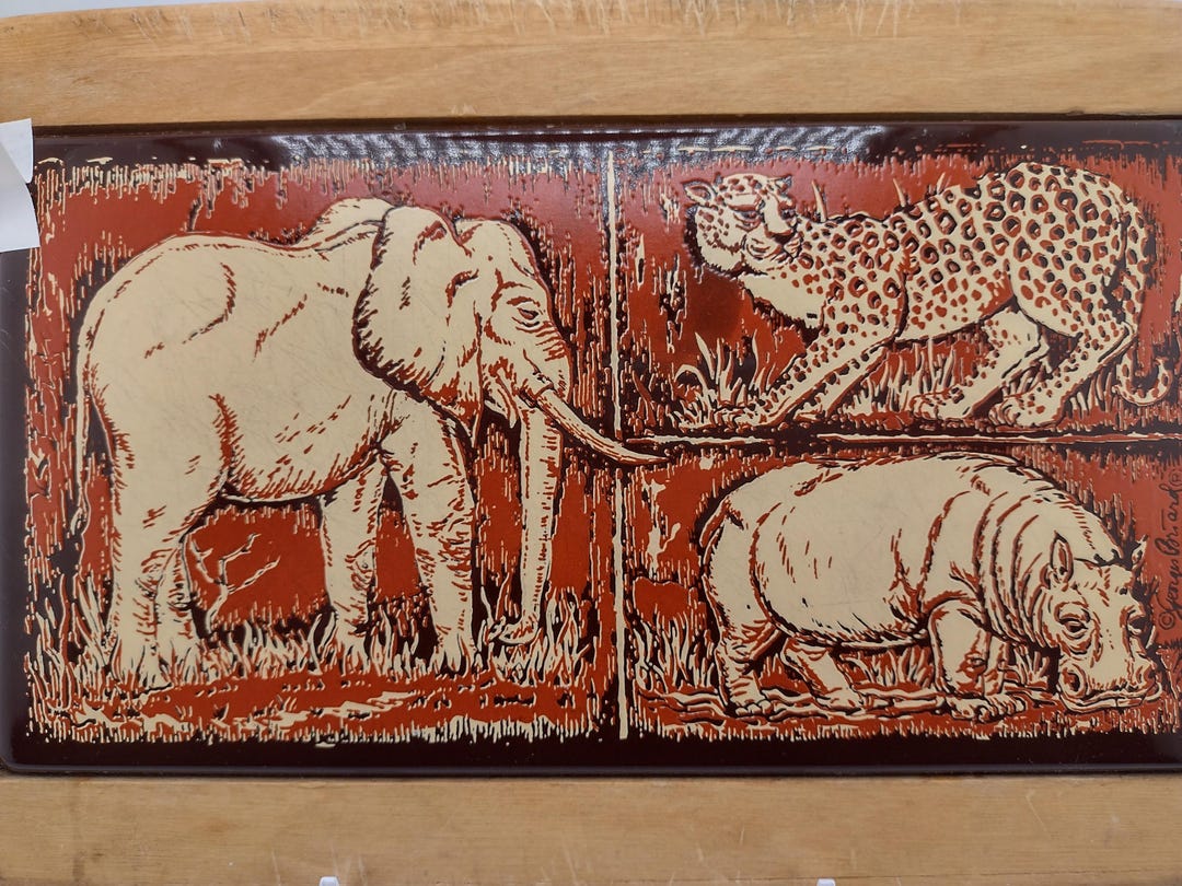 Georges Briard Safari Cheese Board - Etsy