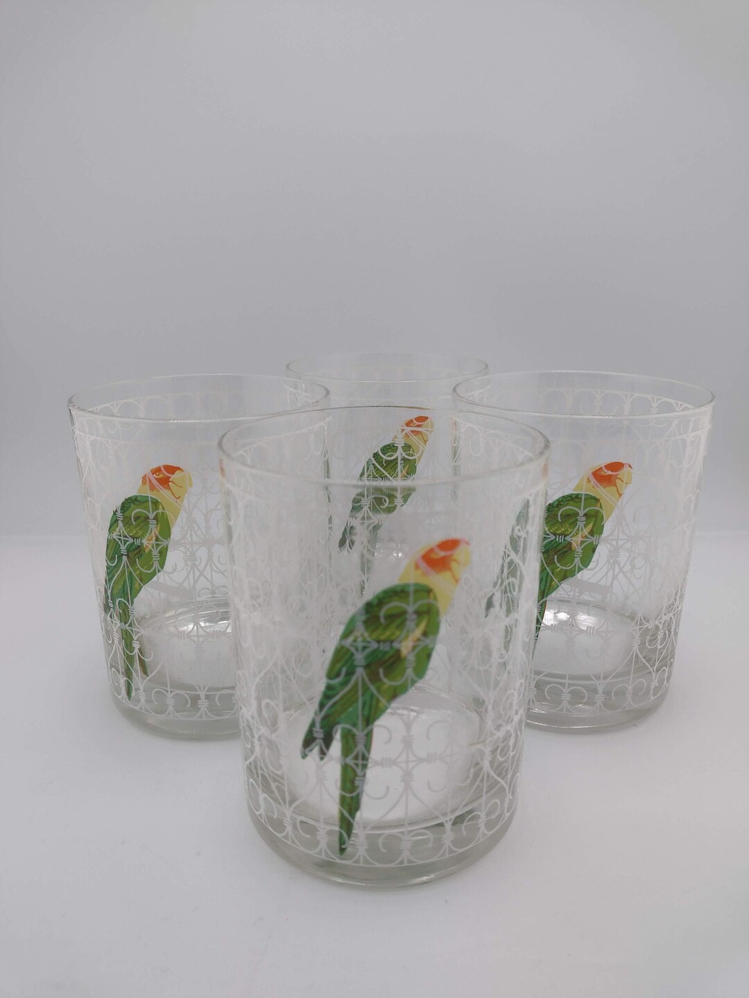 Cera Parakeet in a Cage DOF Set of 4 - Etsy