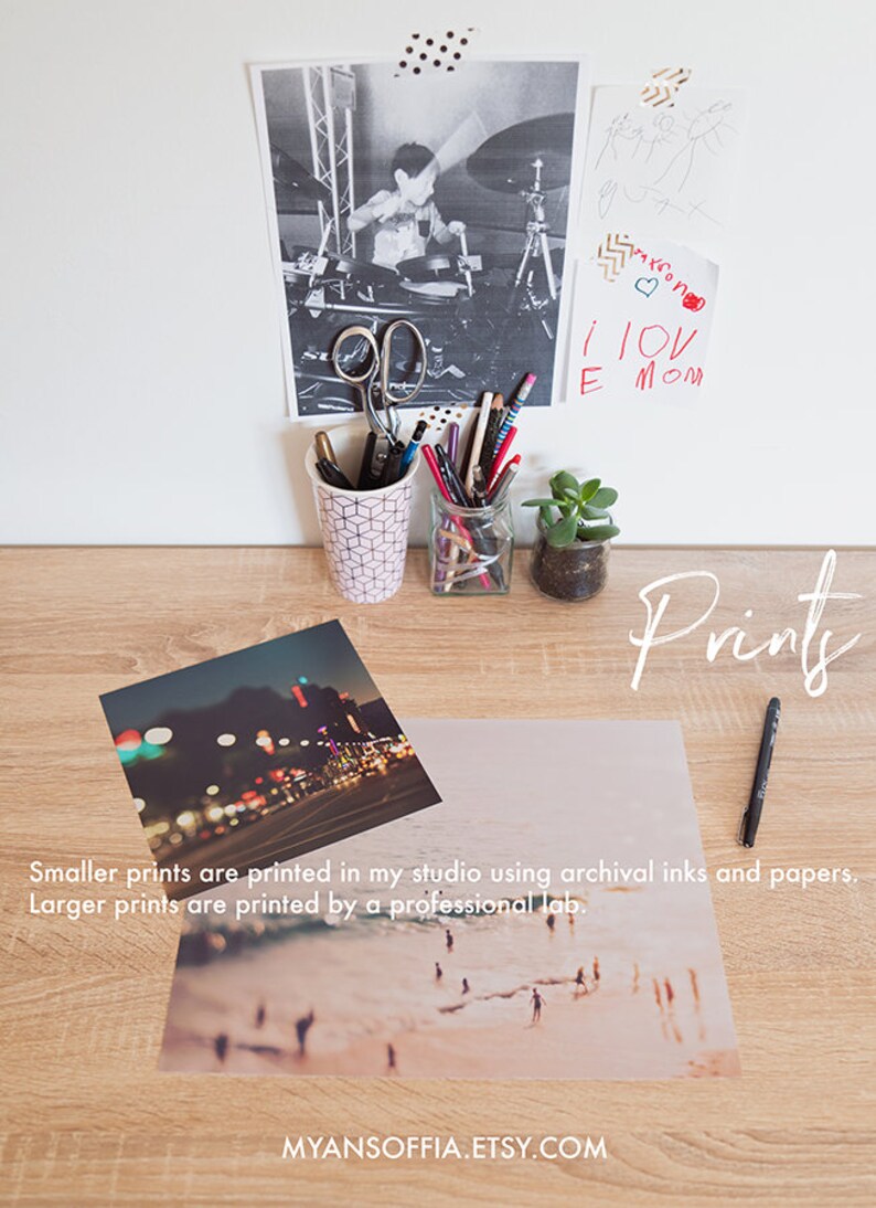 Set of 3 Prints Los Angeles Wall Art LA Photography Skyline | Etsy