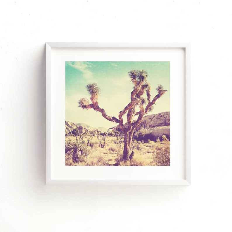 Joshua Tree Print Desert Art Southwestern Decor Boho | Etsy
