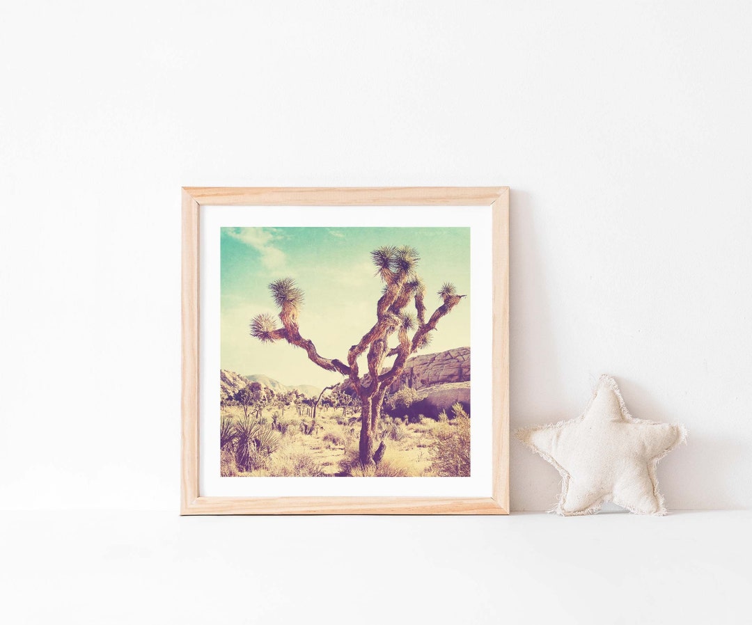 Joshua Tree Print, Desert Art, Southwestern Decor, Boho, California ...